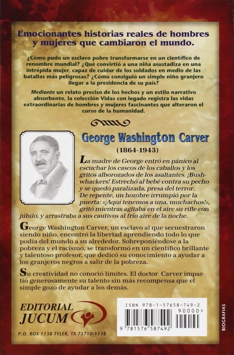 De esclavo a científico - George Washington Carver - Desarrollo ...